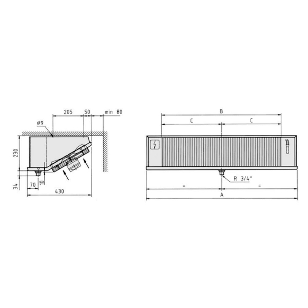 UV 620EC Deckenluftkühler | Kälte4You